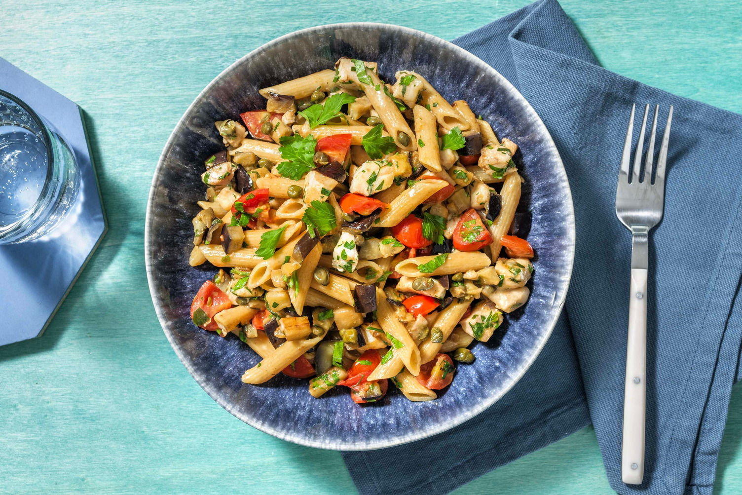 Pasta integrale al ragù di orata e capperi | HelloFresh