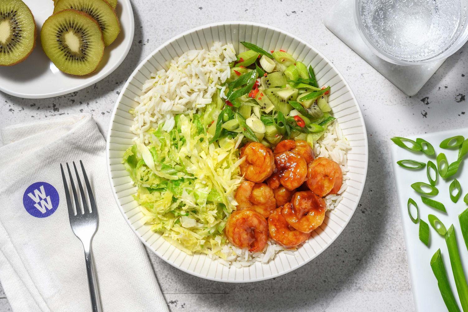 Teriyaki Prawn Poke Style Bowl Recipe | HelloFresh