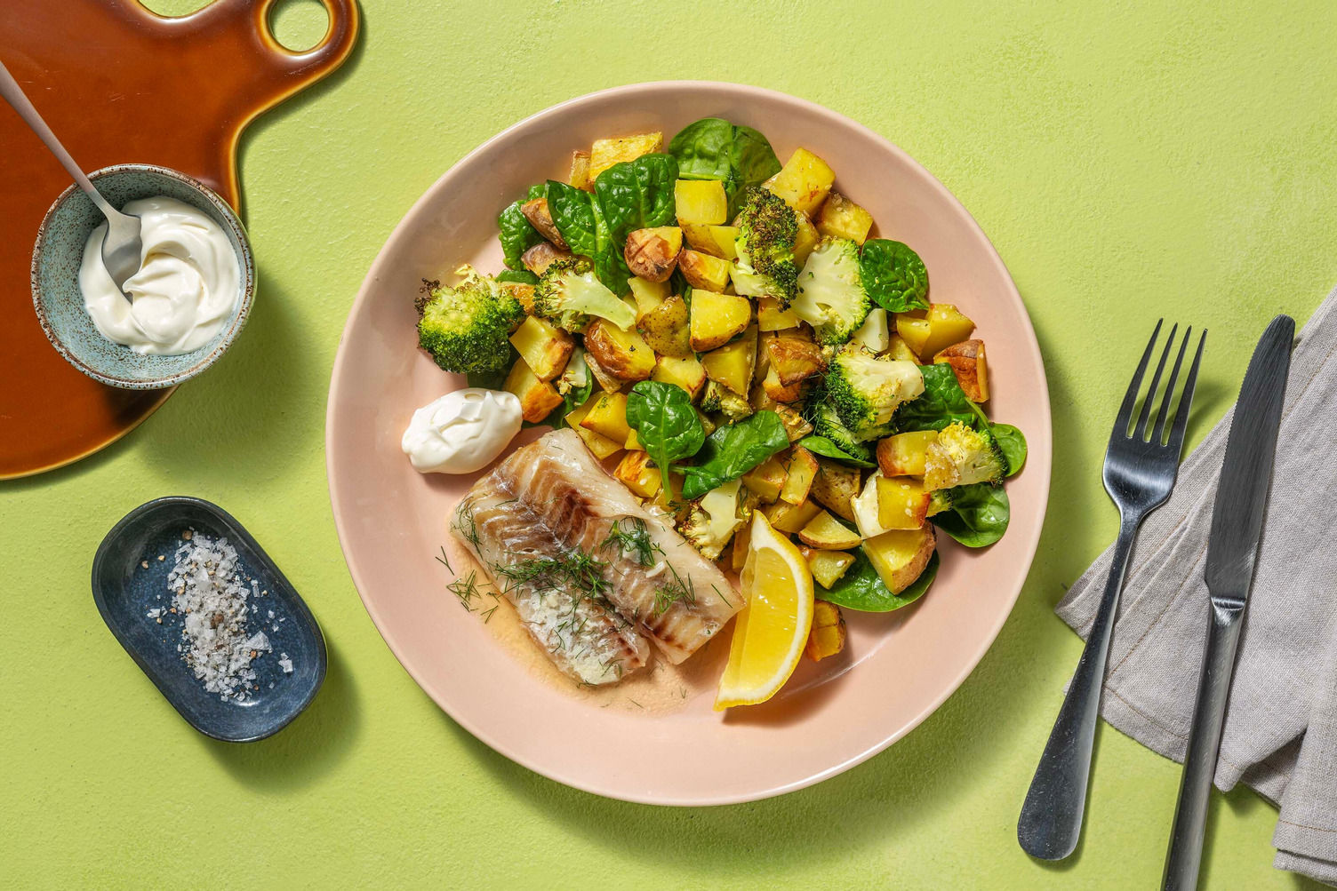 Citronstegt sej | HelloFresh