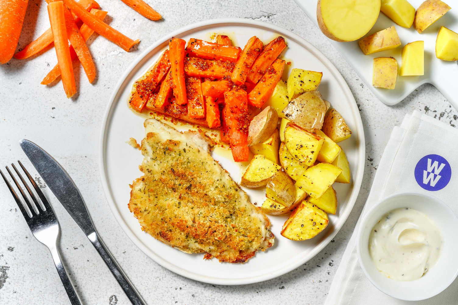 Cheesy Crusted Barramundi Recipe | HelloFresh