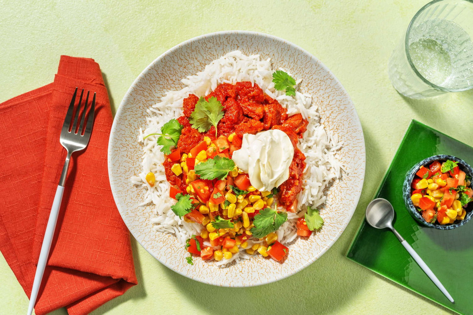 Mexicansk chorizo-burritobowl | HelloFresh