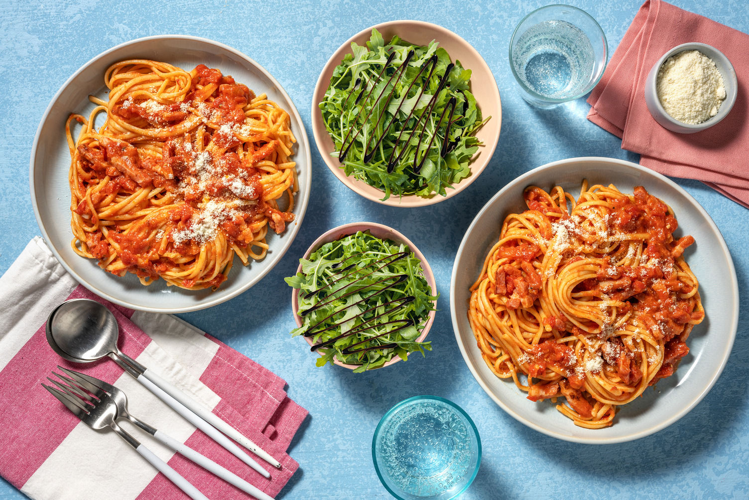 Bacon Linguine Amatriciana Recipe | HelloFresh