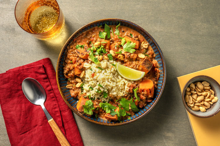West African Spiced Peanut Stew Recipe | HelloFresh