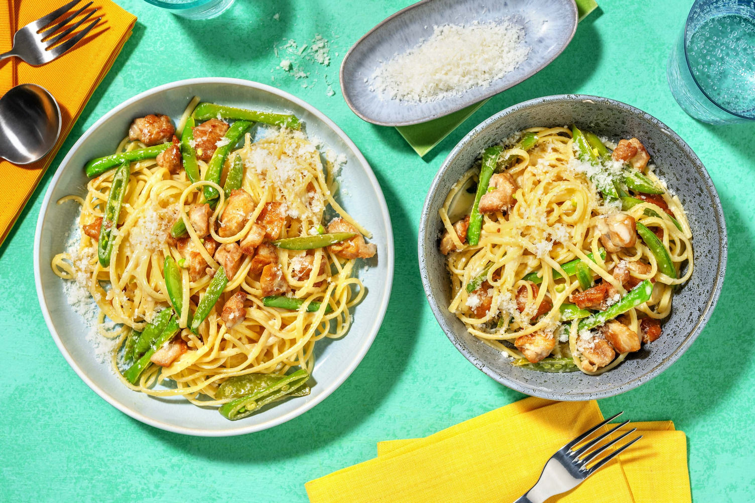 Creamy Lemon Chicken Linguine Recipe | HelloFresh