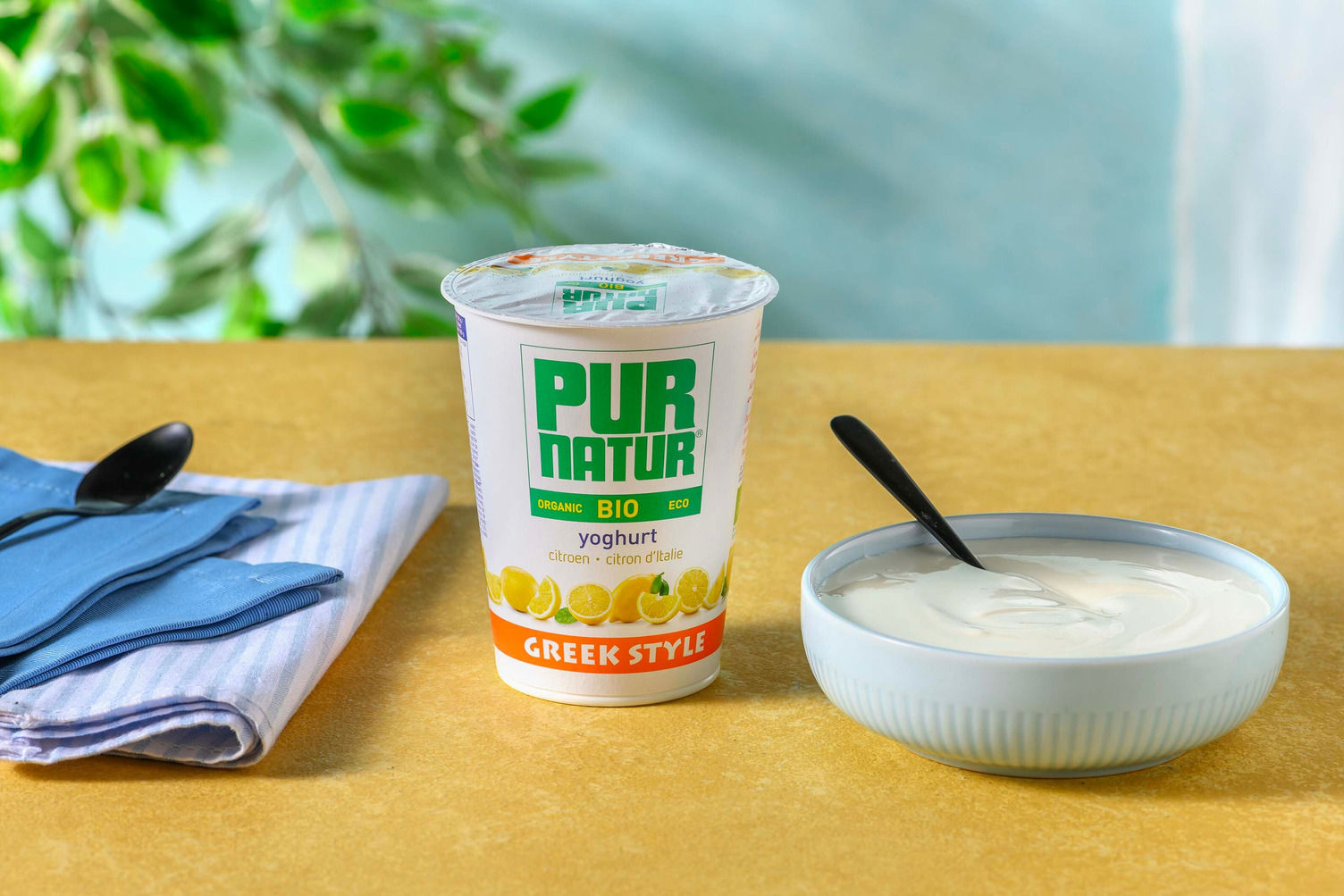 Pur Natur - Yoghurt Griekse stijl citroen Recept | HelloFresh
