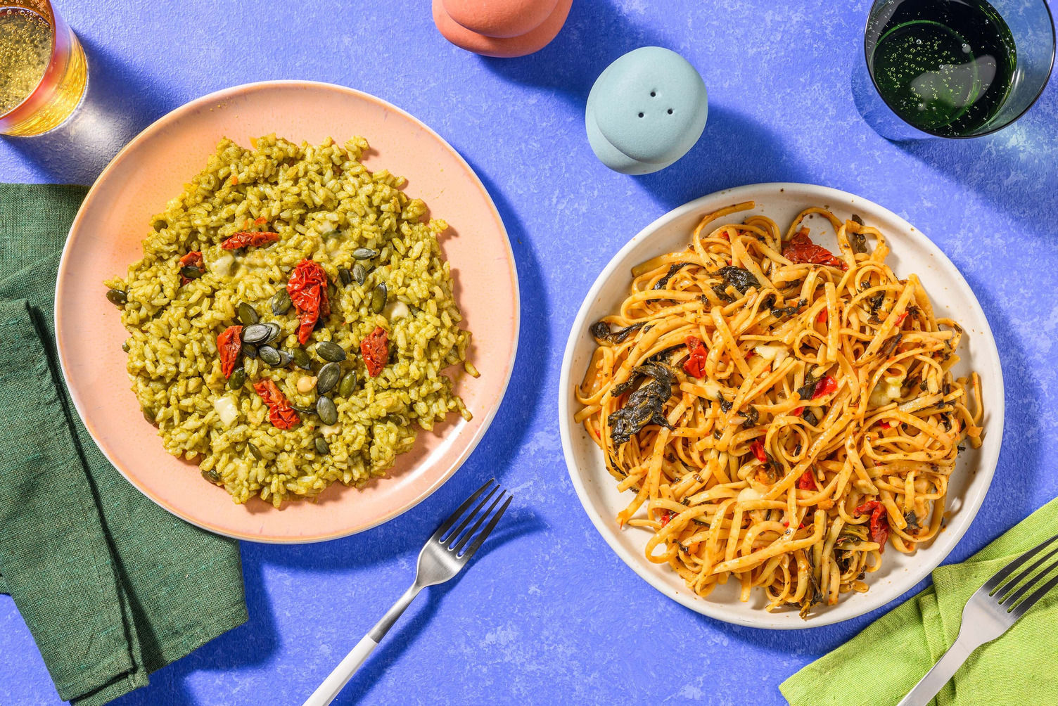 Quick Lunch Bundle: Pasta und Risotto Rezept | HelloFresh