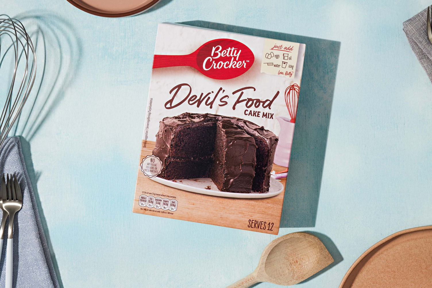 Betty Crocker's Devil’s Food Cake Mix Recipe | HelloFresh