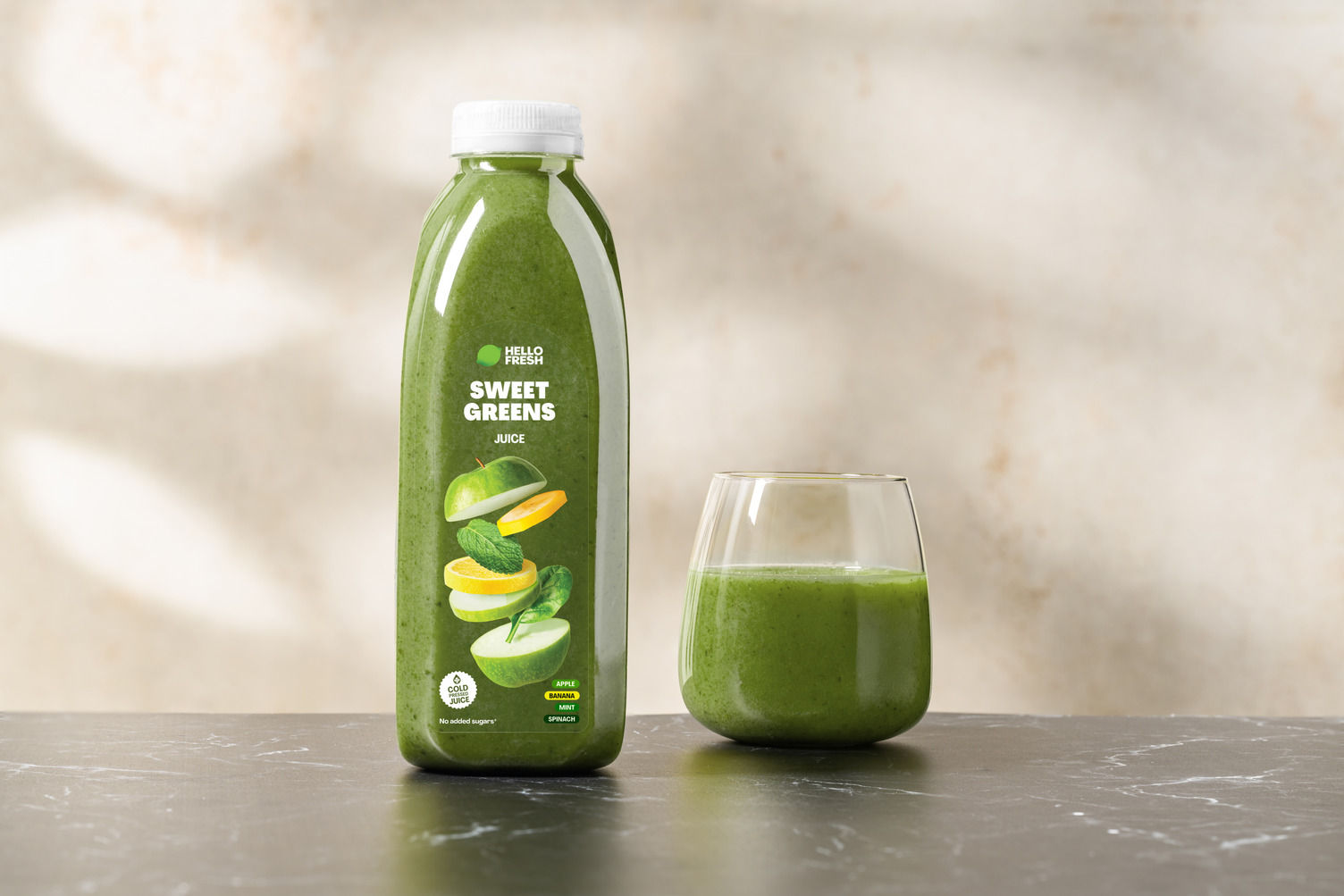 Smoothie vert pressé à froid Recette | HelloFresh