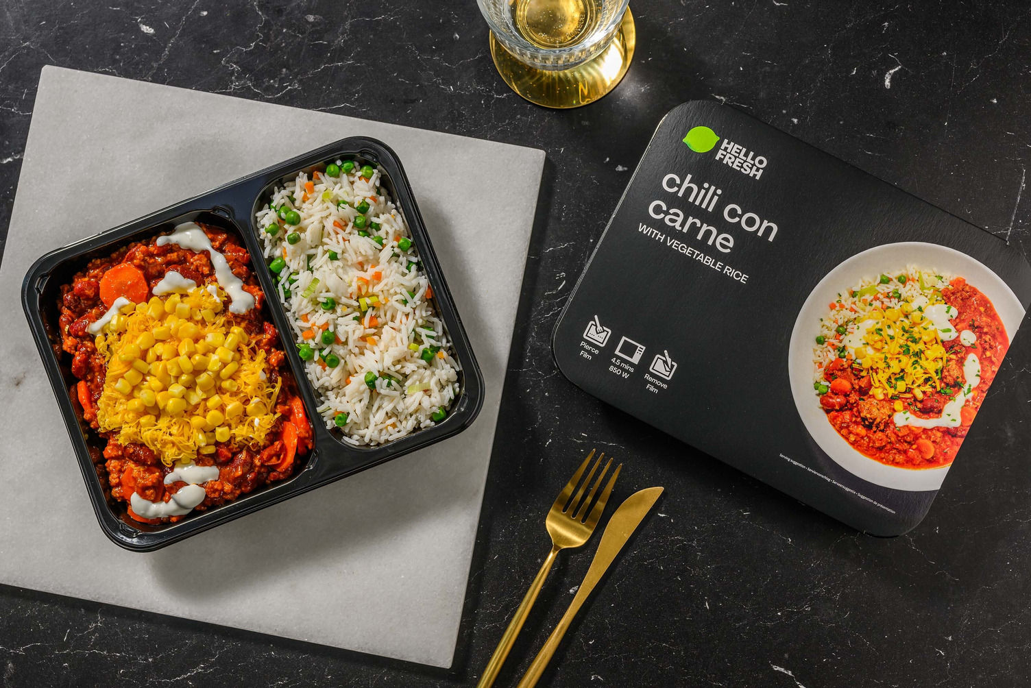 Chili con carne met rijst en groenten Recept | HelloFresh