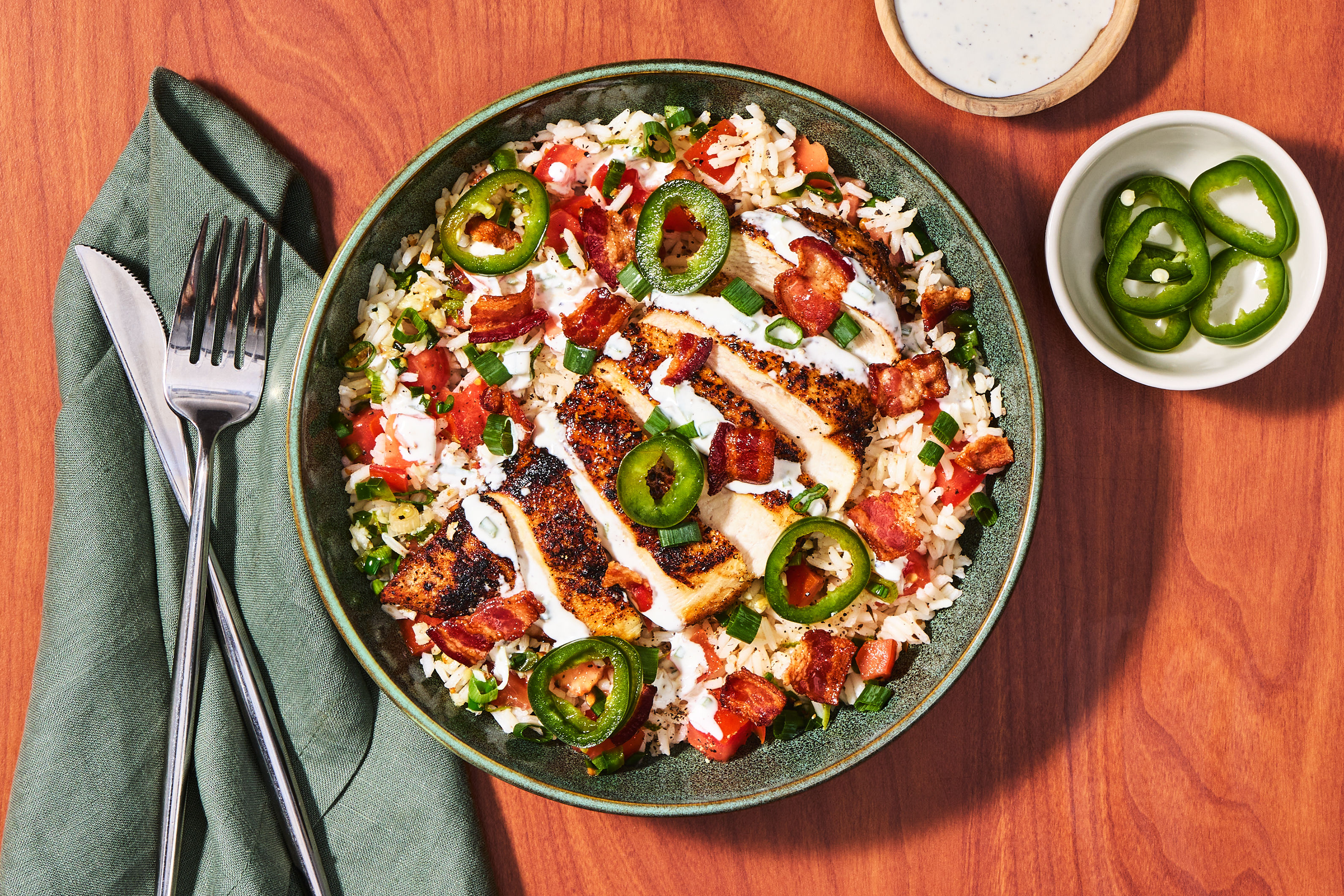 Spicy Peruvian Chicken with Bacon Recipe | HelloFresh