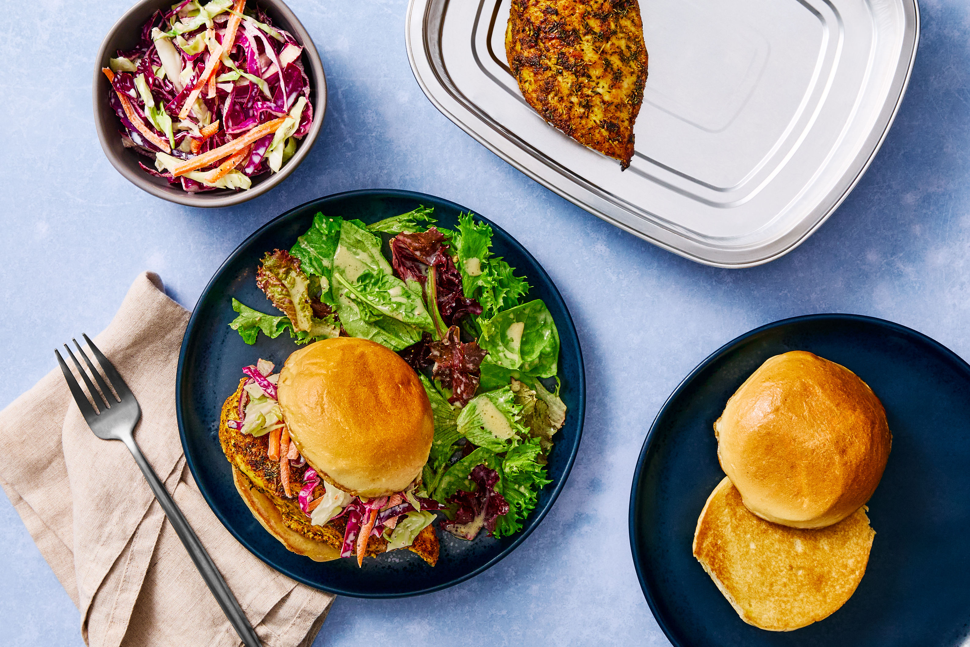 Prep & Bake German Chicken Sandwiches Recipe | HelloFresh