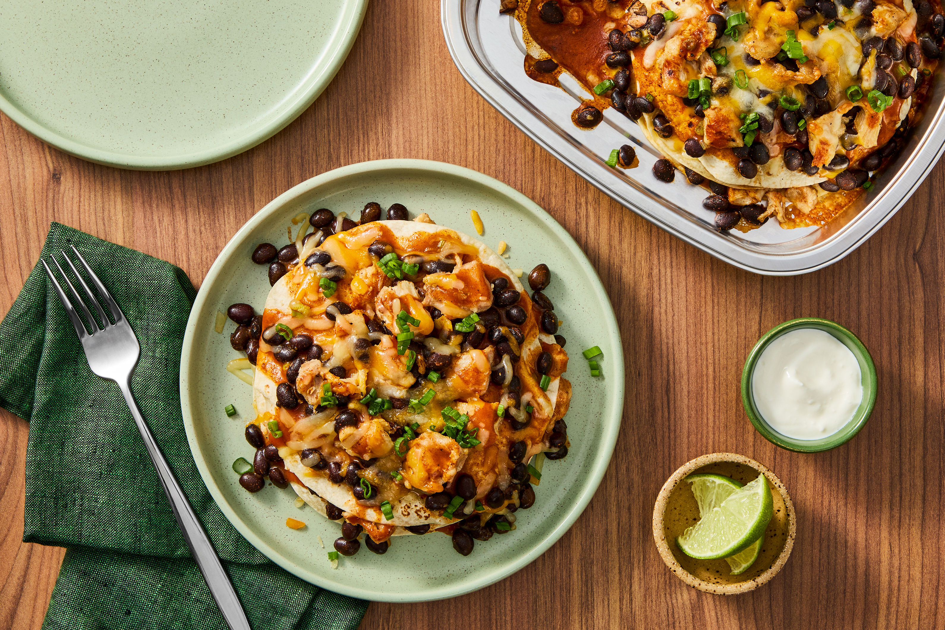 Southwest Chicken Enchilada "Lasagna" Recipe | HelloFresh
