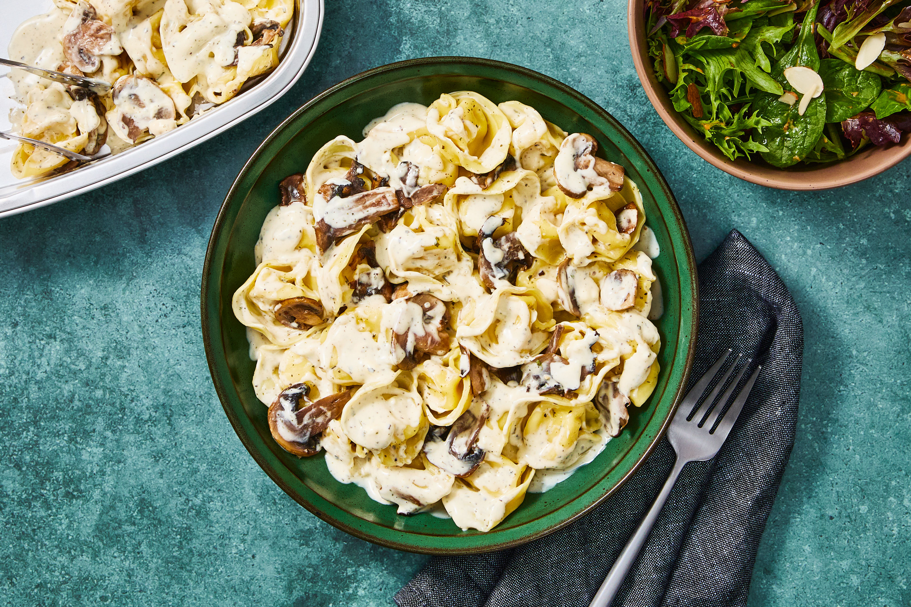 Creamy Basil Mushroom Tortelloni Recipe | HelloFresh