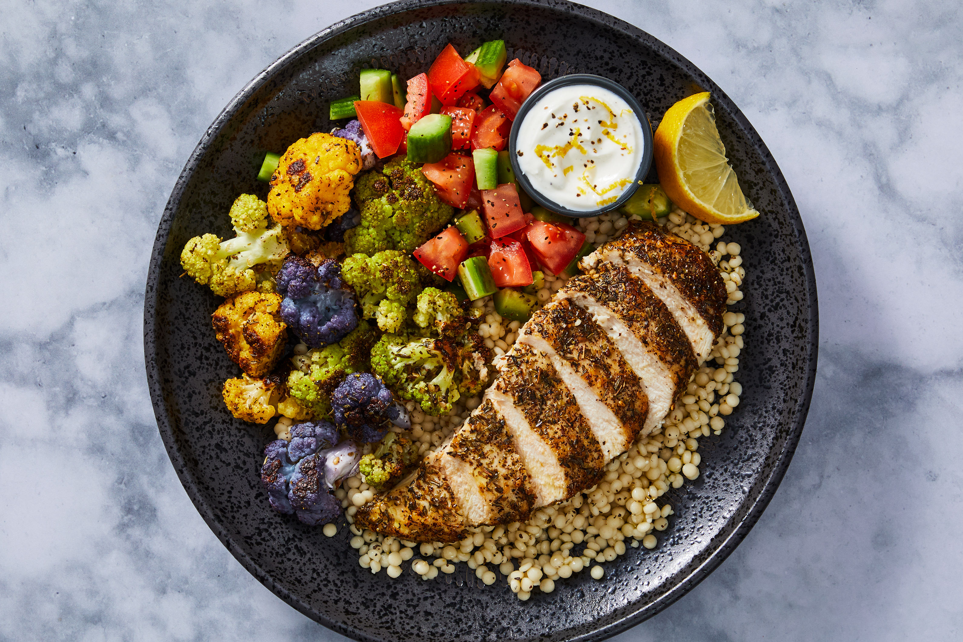 Za'atar Chicken & Israeli Couscous Bowls Recipe | HelloFresh