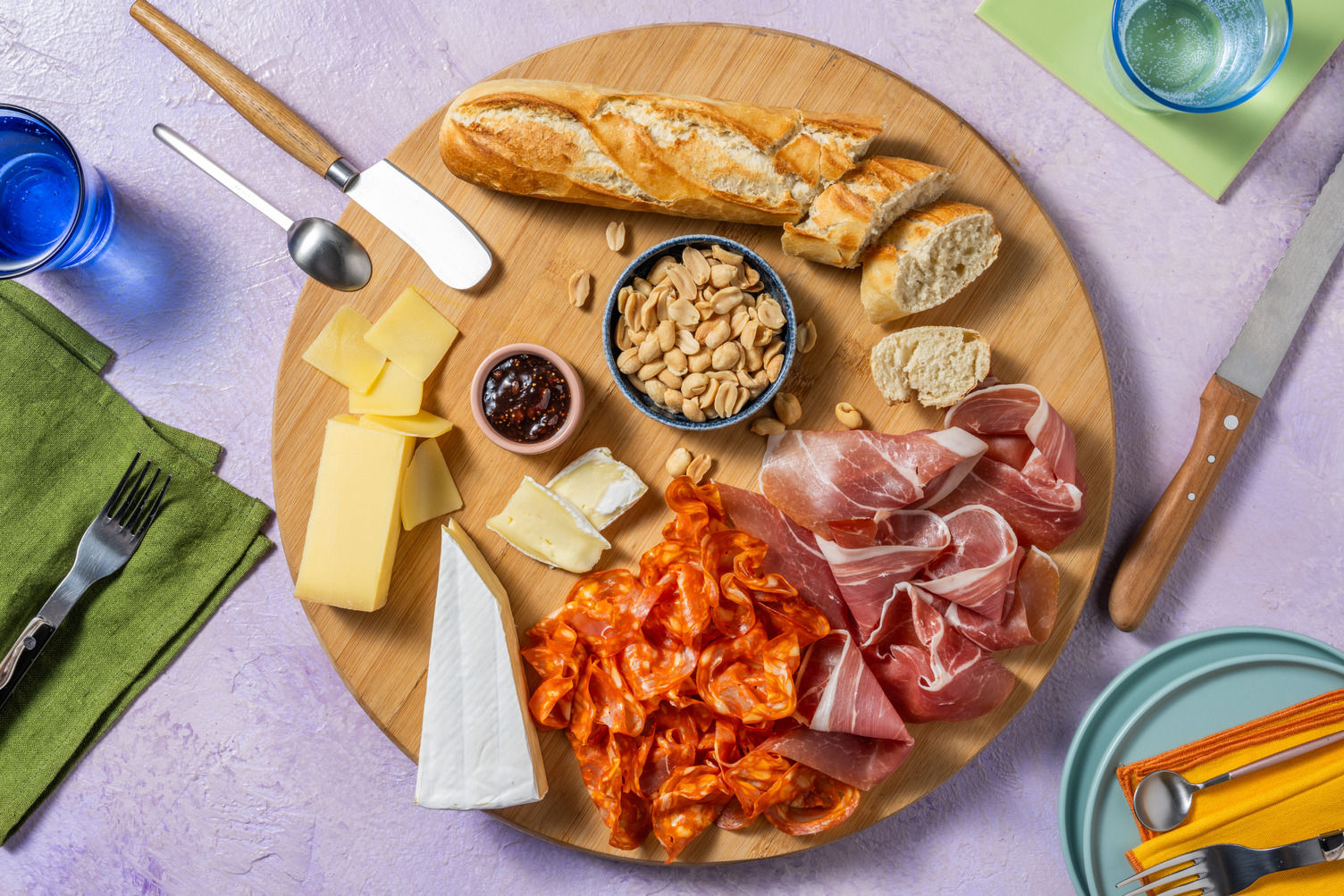 Planche apéro basque Recette | HelloFresh