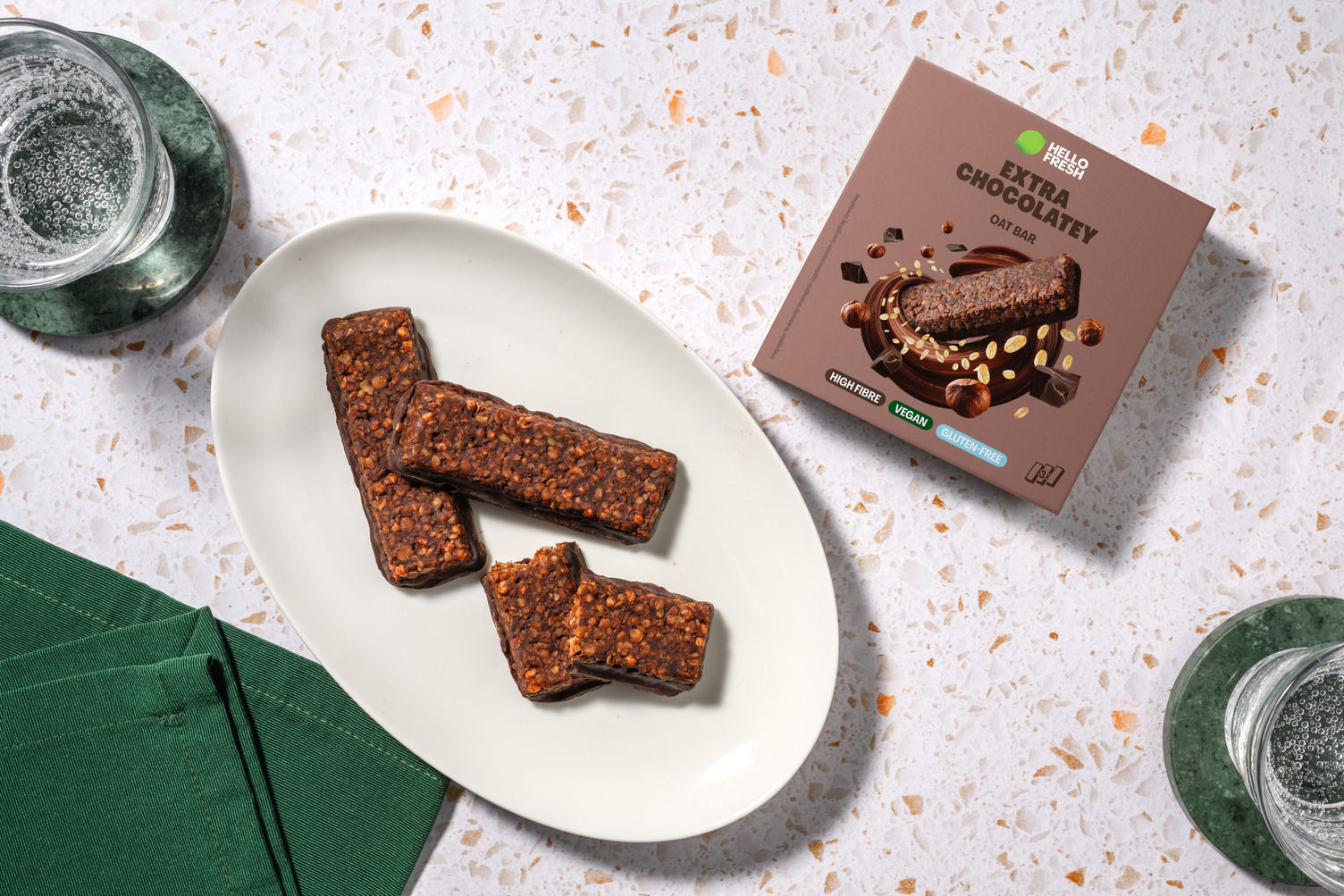 Chocolate Oat Bars Recipe | HelloFresh