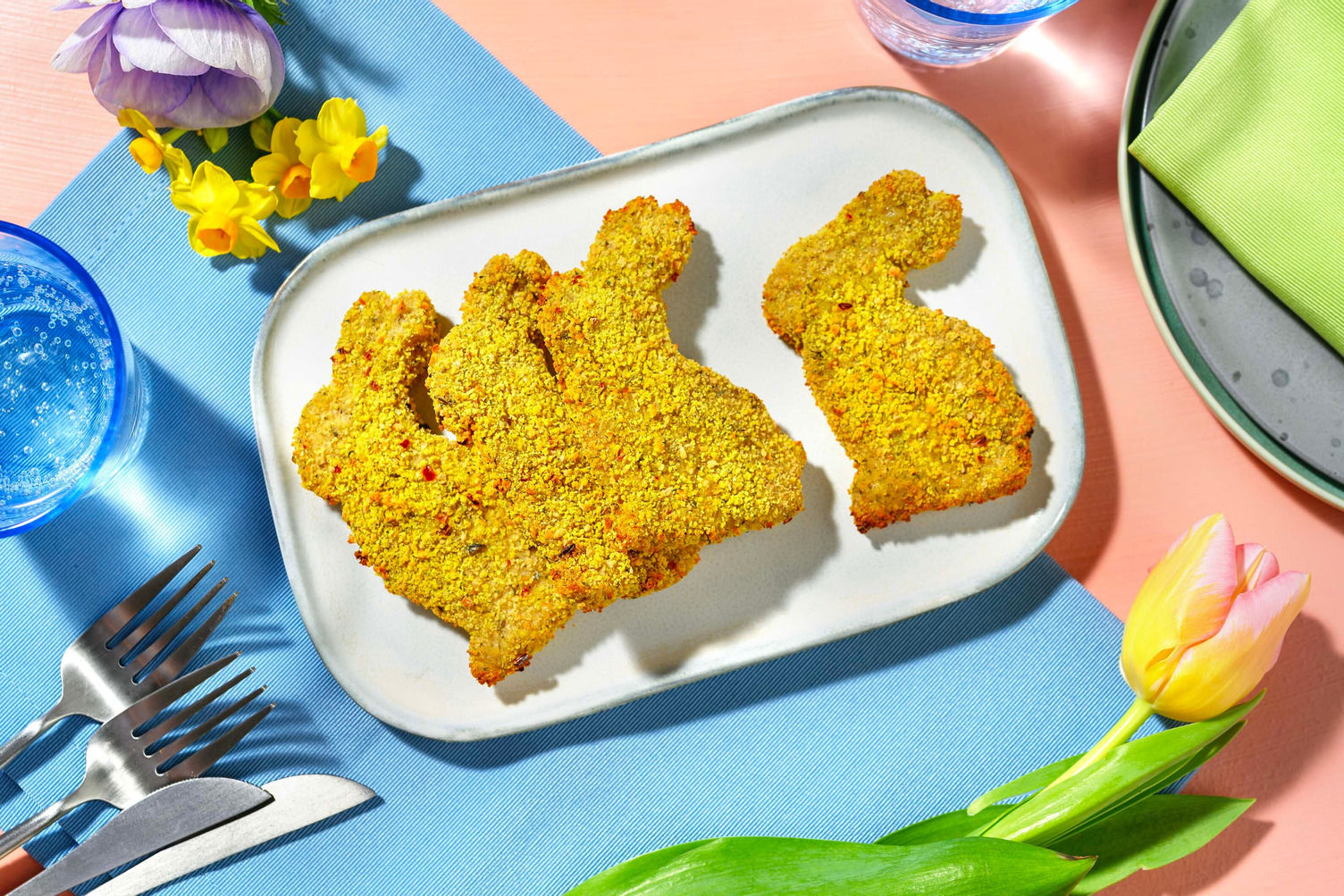 Paashaasburger Recept | HelloFresh