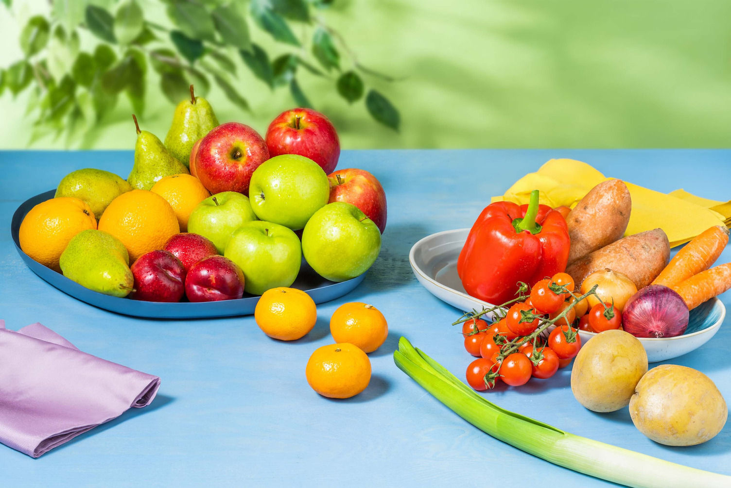 Frische Obst- und Gemüsevielfalt Rezept | HelloFresh