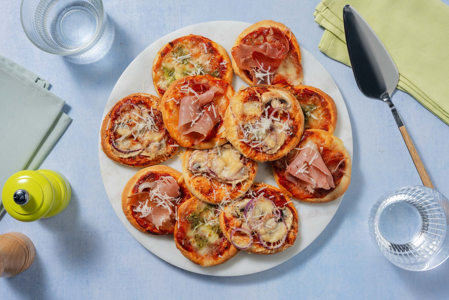 Mini-pizza's Recept | HelloFresh