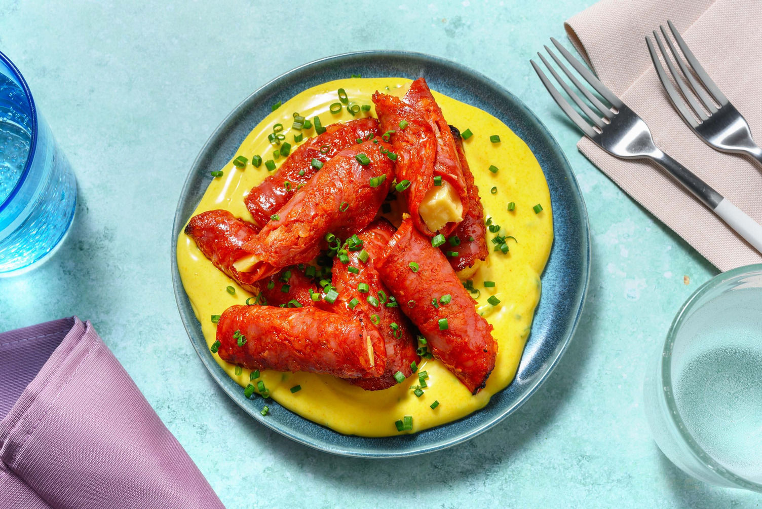 Creepy Chorizo & Cheddar Baked Rollitos Recipe | HelloFresh