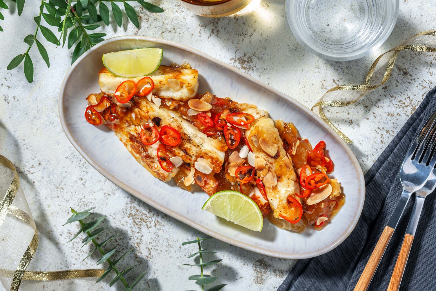 Sweet and Sticky Mango Halloumi Recipe | HelloFresh