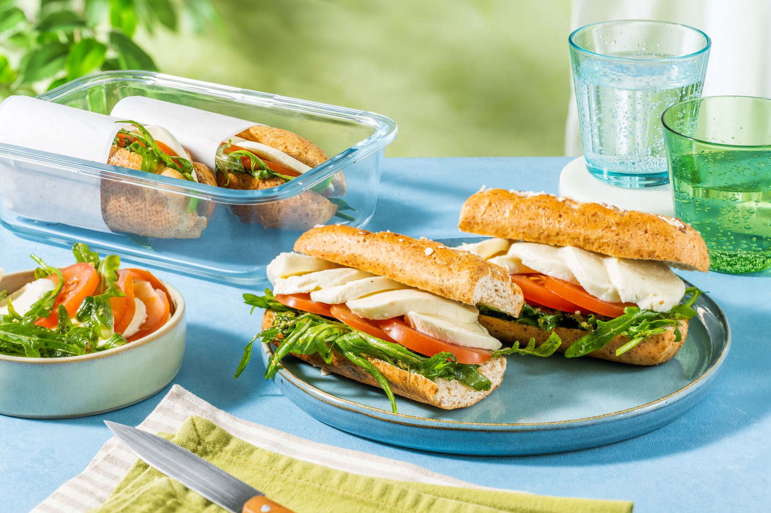 Caprese Style Pesto and Mozzarella Roll Recipe | HelloFresh