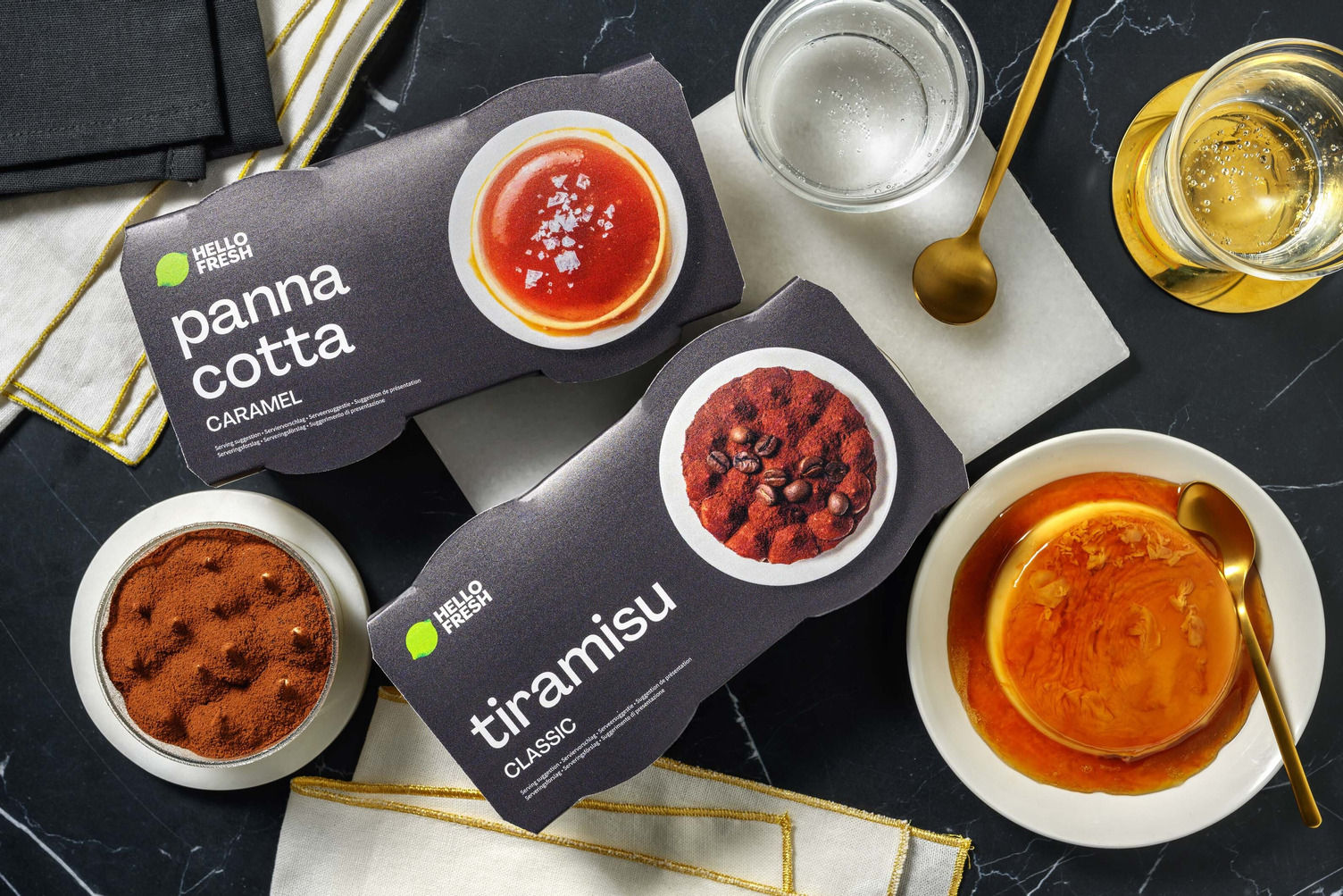 Italienisches Dessert Duo Rezept | HelloFresh