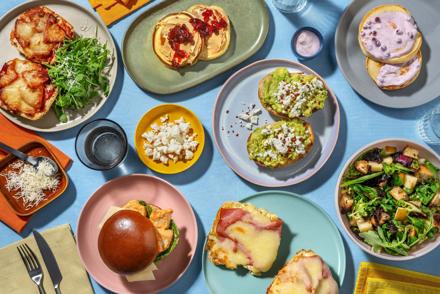 Breakfast & Lunch Plan | 7 Meals | 2 Portions Each Recipe | HelloFresh