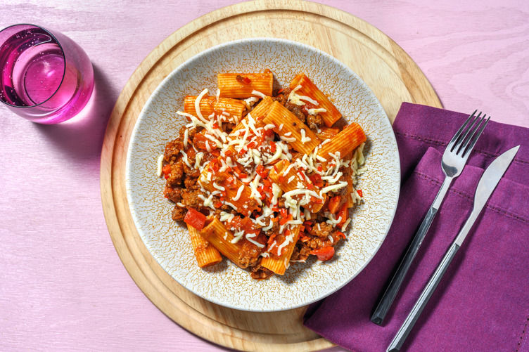 BBQ Beef Ragu Rigatoni Recipe | HelloFresh