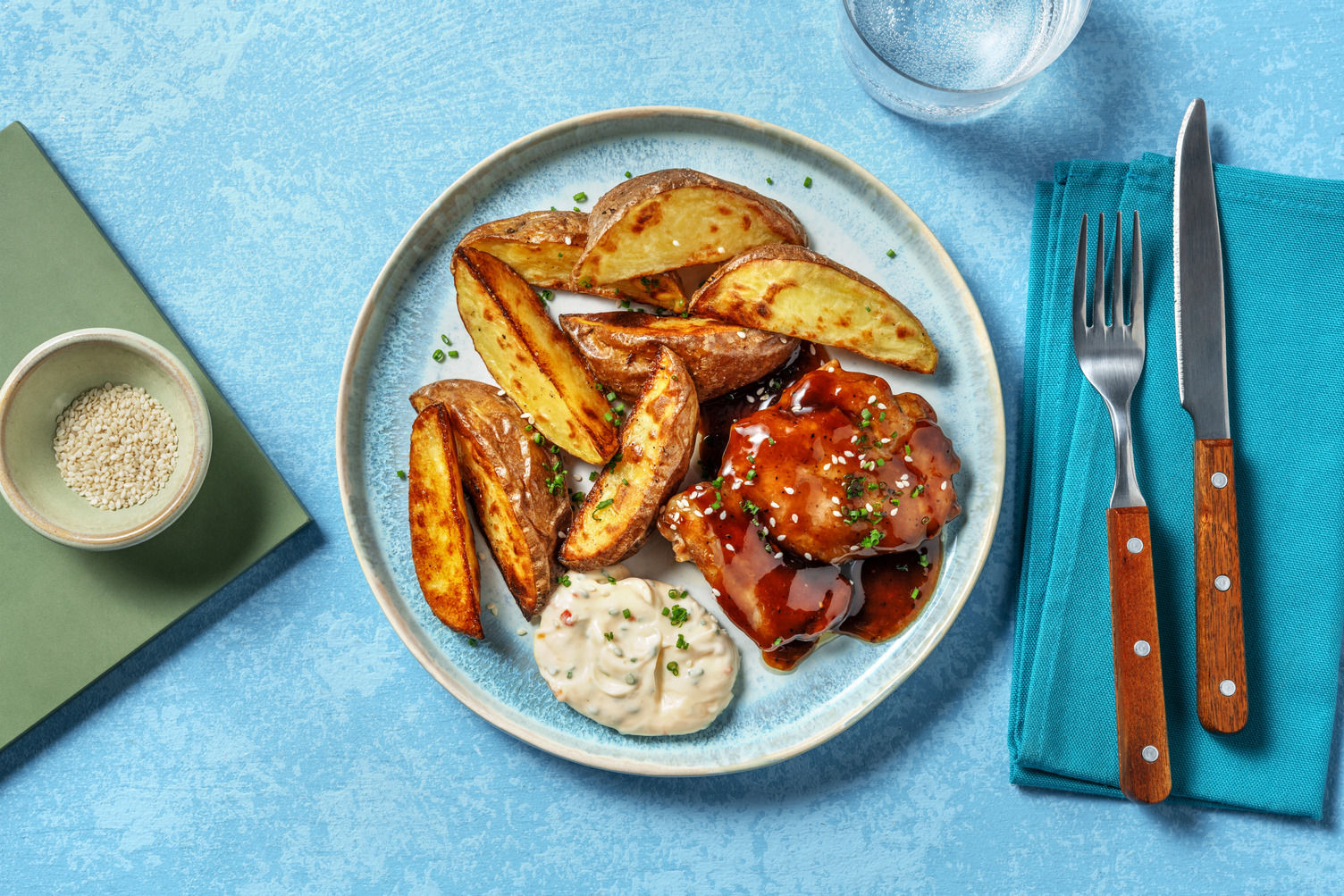 Muslo de pollo laqueado con salsa hoisin | HelloFresh