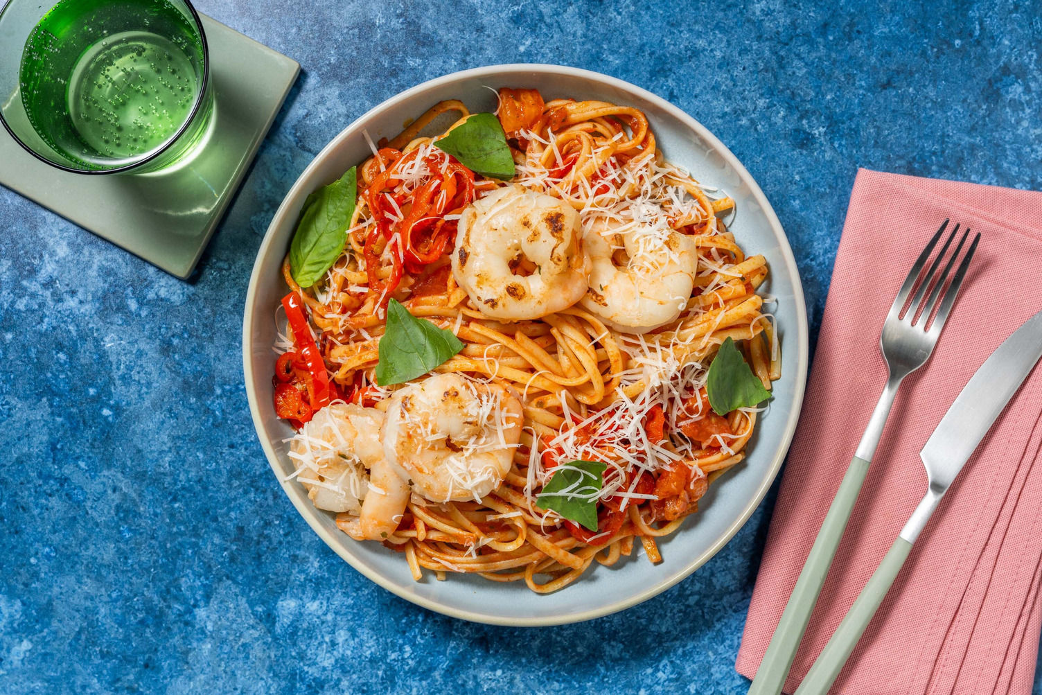 Linguine met scampi's Recept | HelloFresh