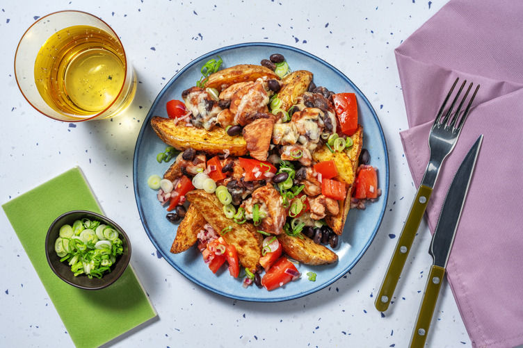 BBQ Turkey Loaded Wedges Recipe | HelloFresh