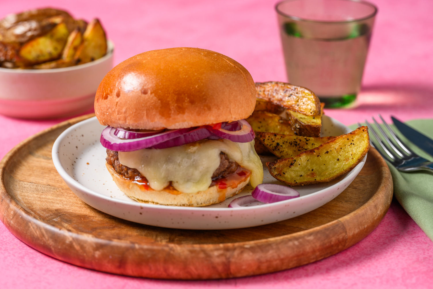 Cheesy Mexican Spiced Burger Recipe | HelloFresh