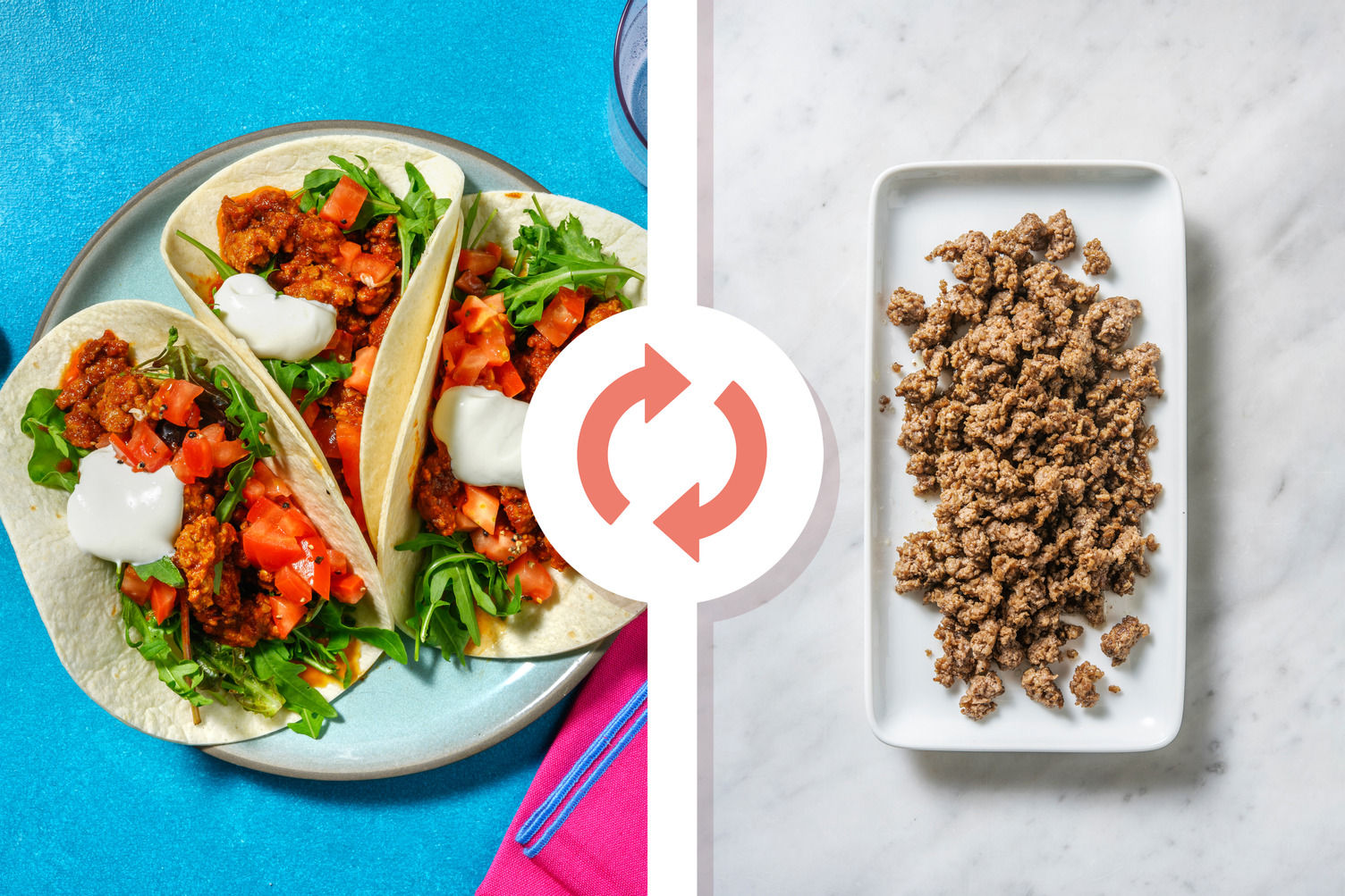 Tex-Mex Style Beef Mince Tacos Recipe | HelloFresh
