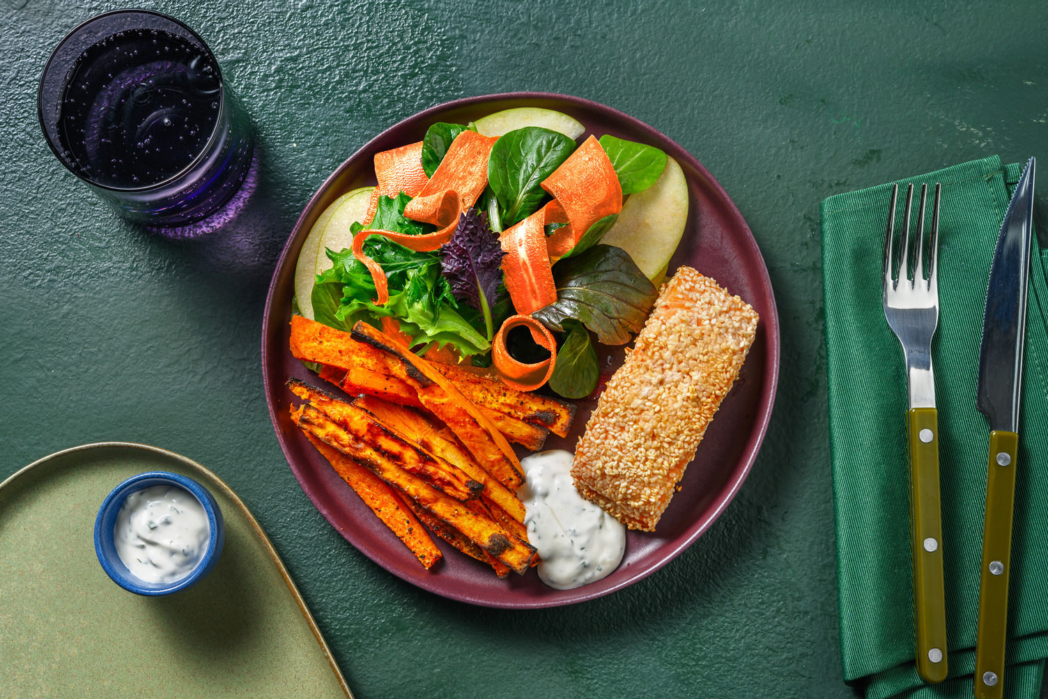 Sesame-crusted salmon | HelloFresh