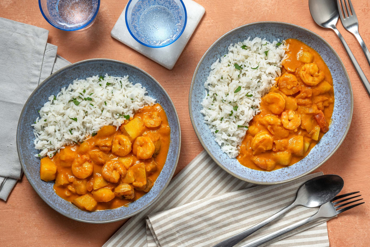 Shrimp and potato coconut curry | HelloFresh