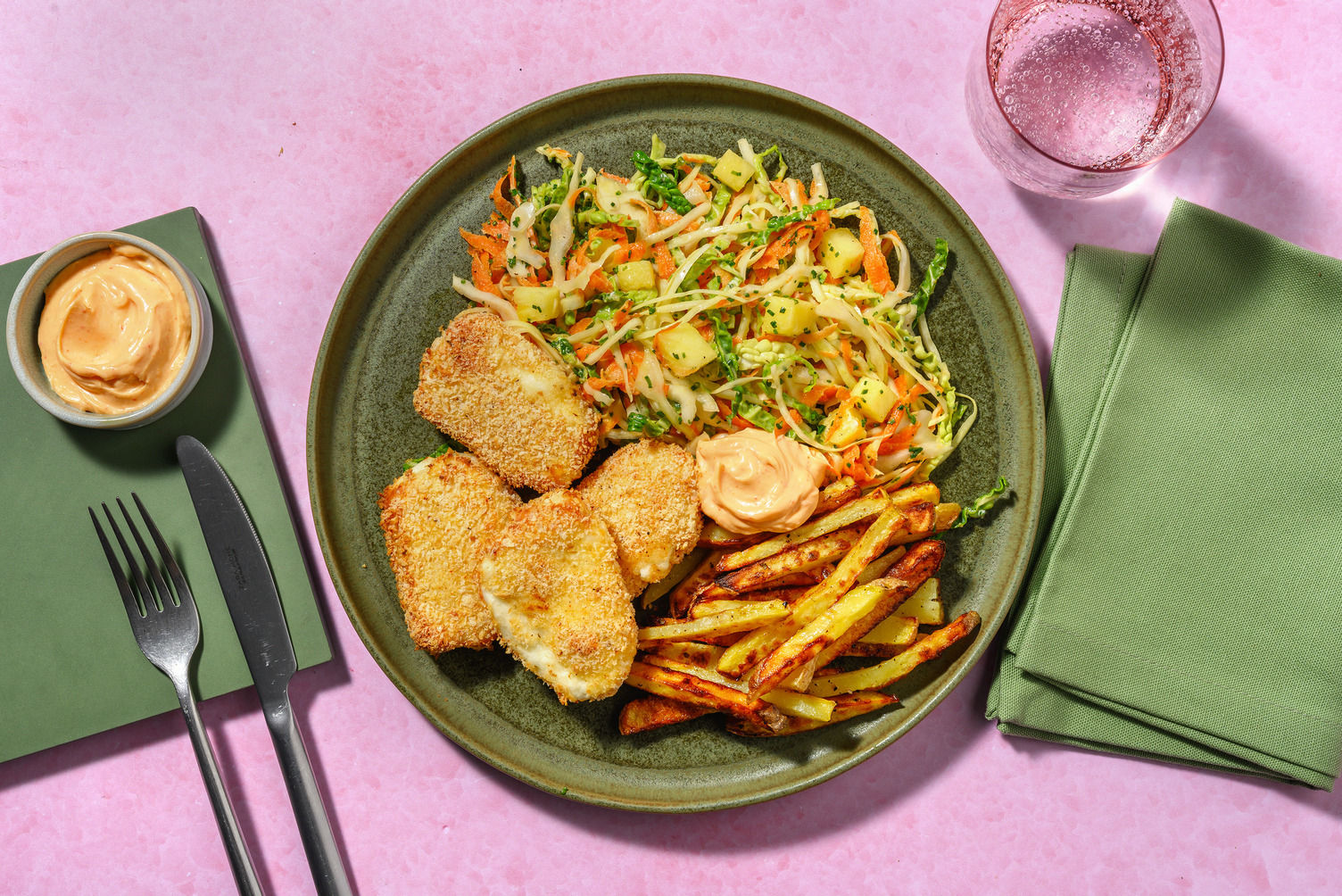 Sprøstekt halloumi | HelloFresh