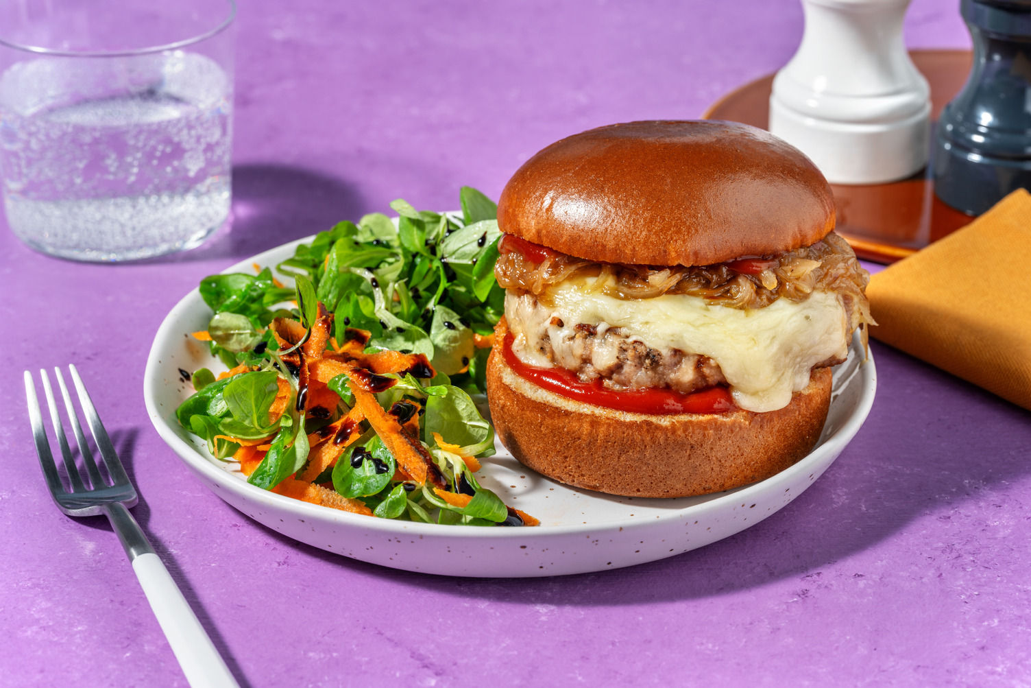 Burger di pollo al formaggio | HelloFresh