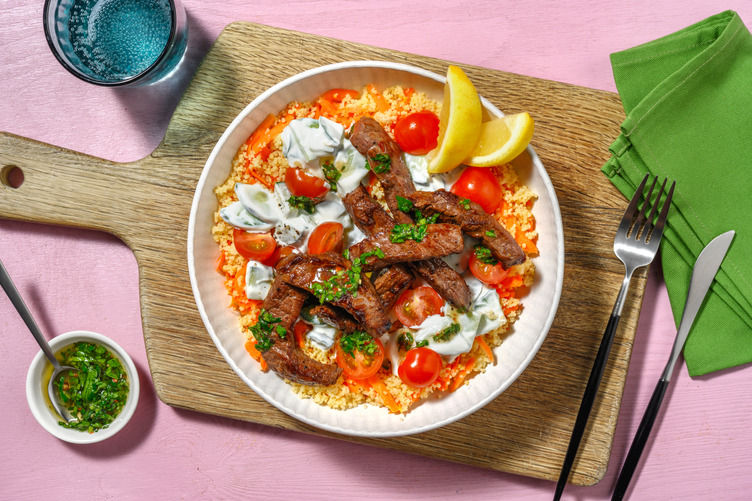 Chimichurri Beef Strip Salad Recipe | HelloFresh