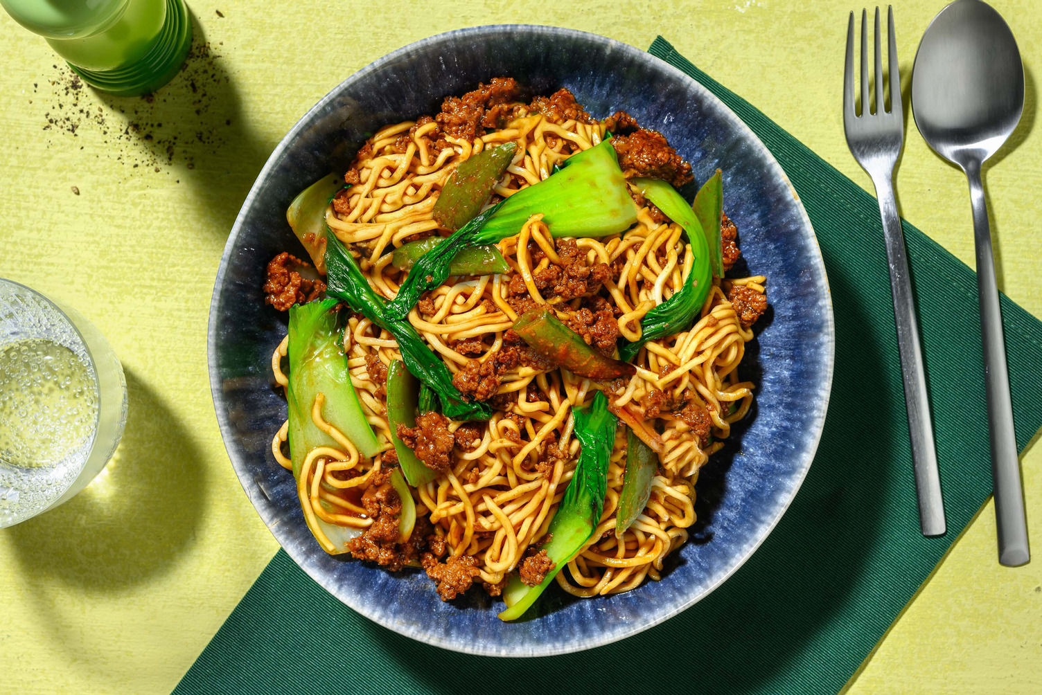 Sweet and Sticky Veggie Mince Noodles Recipe | HelloFresh
