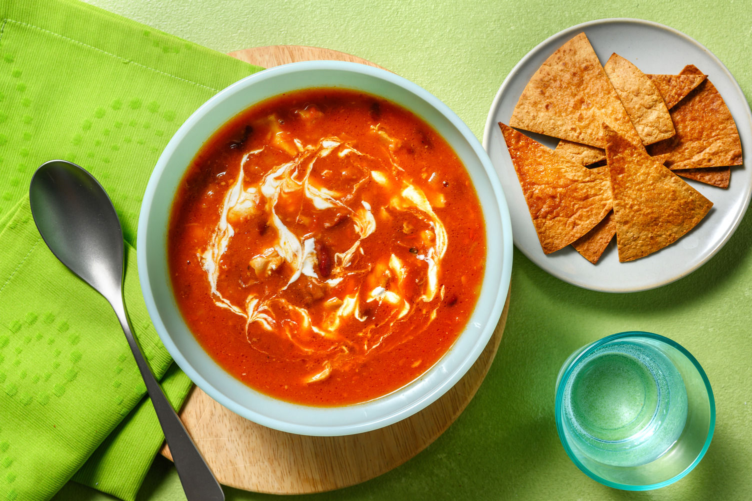 Creamy Chipotle Chicken Soup Recipe | HelloFresh