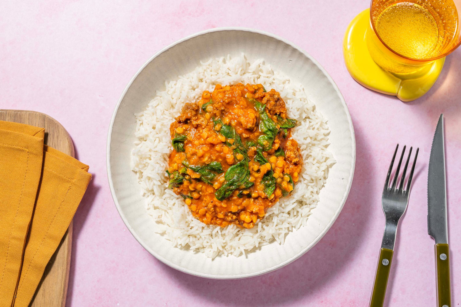 Rogan Josh Style Lamb and Lentil Curry Recipe | HelloFresh