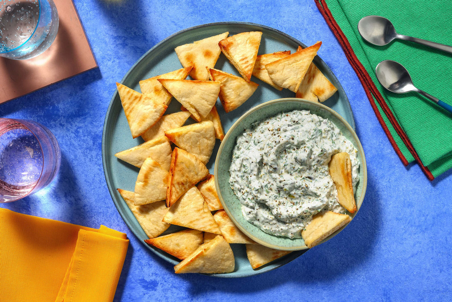 Creamy Pistachio, Mint and Dill Dip Recipe | HelloFresh