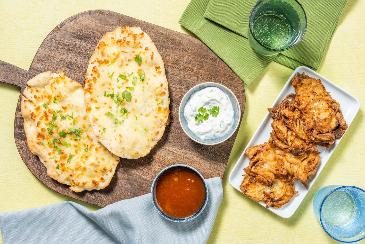 Indian Style Sides Platter Recipe | HelloFresh