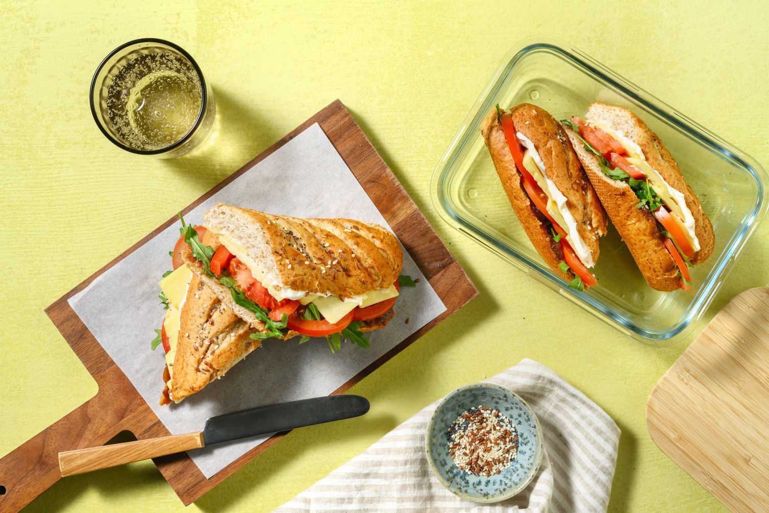 Ploughman's Cheddar Cheese Roll Recipe | HelloFresh