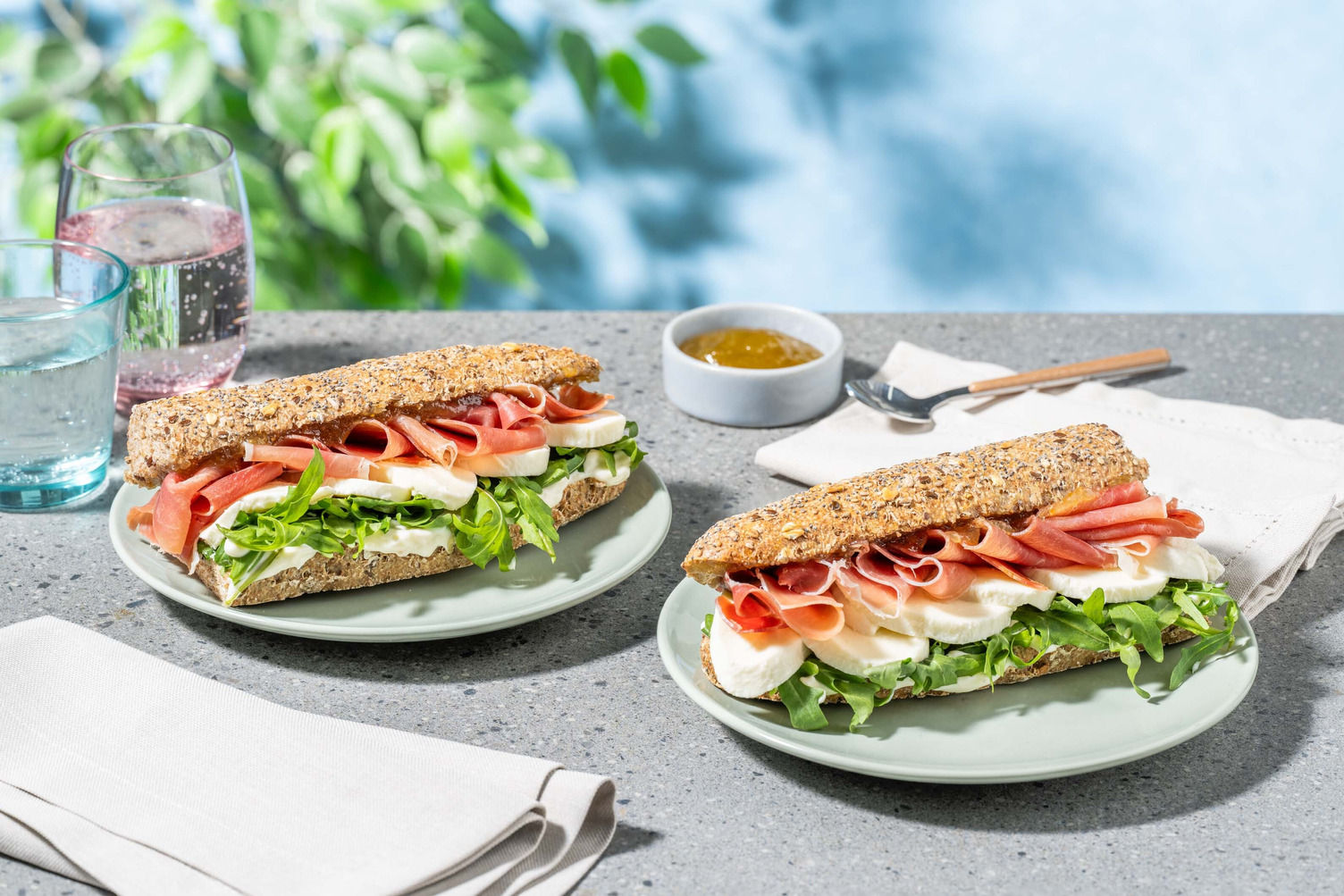 Serrano & Mozzarella Baguette Lunch Bundle Recipe | HelloFresh