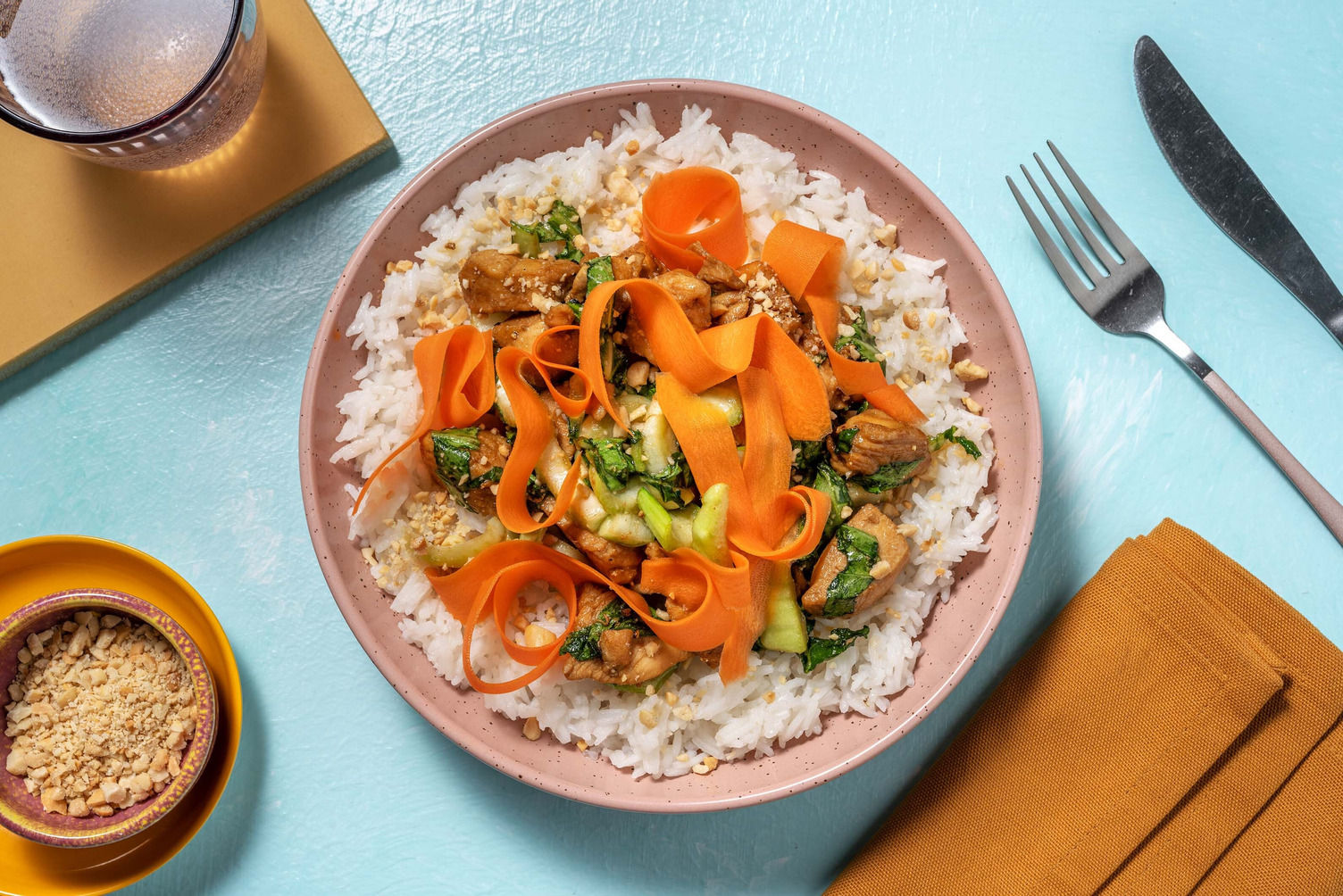 Sticky Chicken and Rice Recipe | HelloFresh