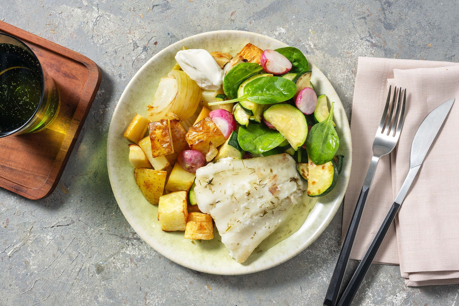 Pan-fried lemon haddock | HelloFresh