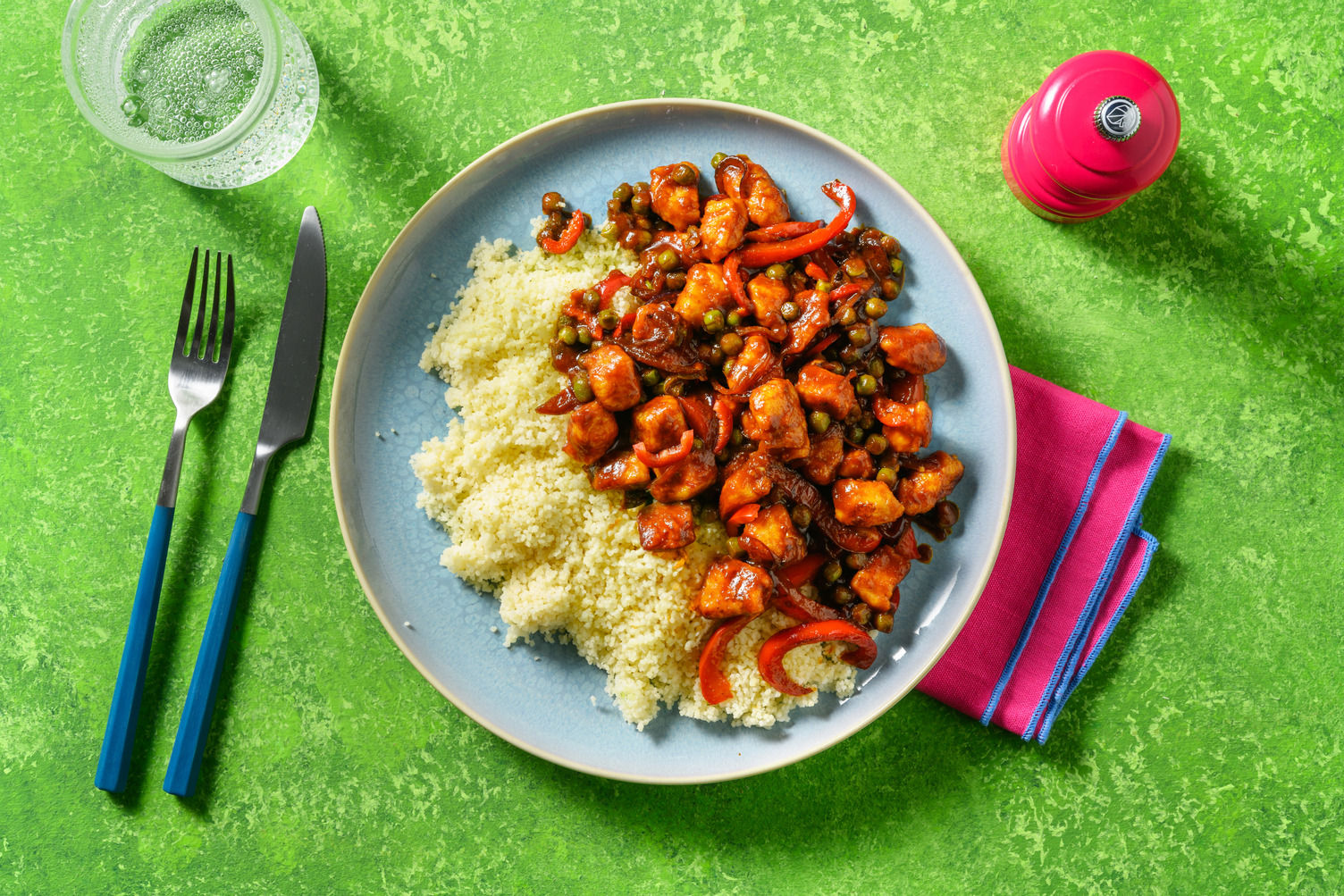 Glazed Chicken and Bell Peppers Recipe | HelloFresh