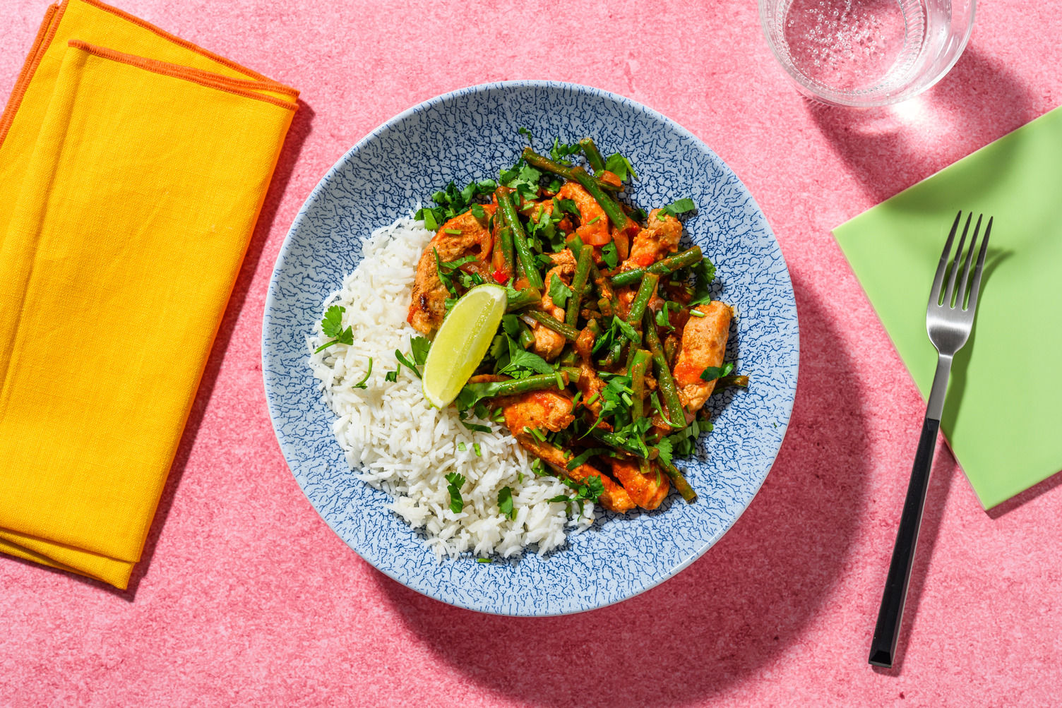Thai Pork Strip Rice Bowl Recipe | HelloFresh